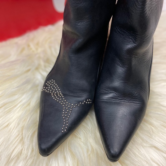 Puma | Shoes | Rare Puma Black Leather Boots | Poshmark